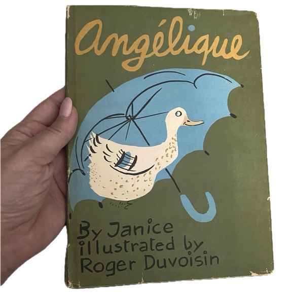Accents | Vintage Book Angelique By Janice Art By Roger Duvoisin ...